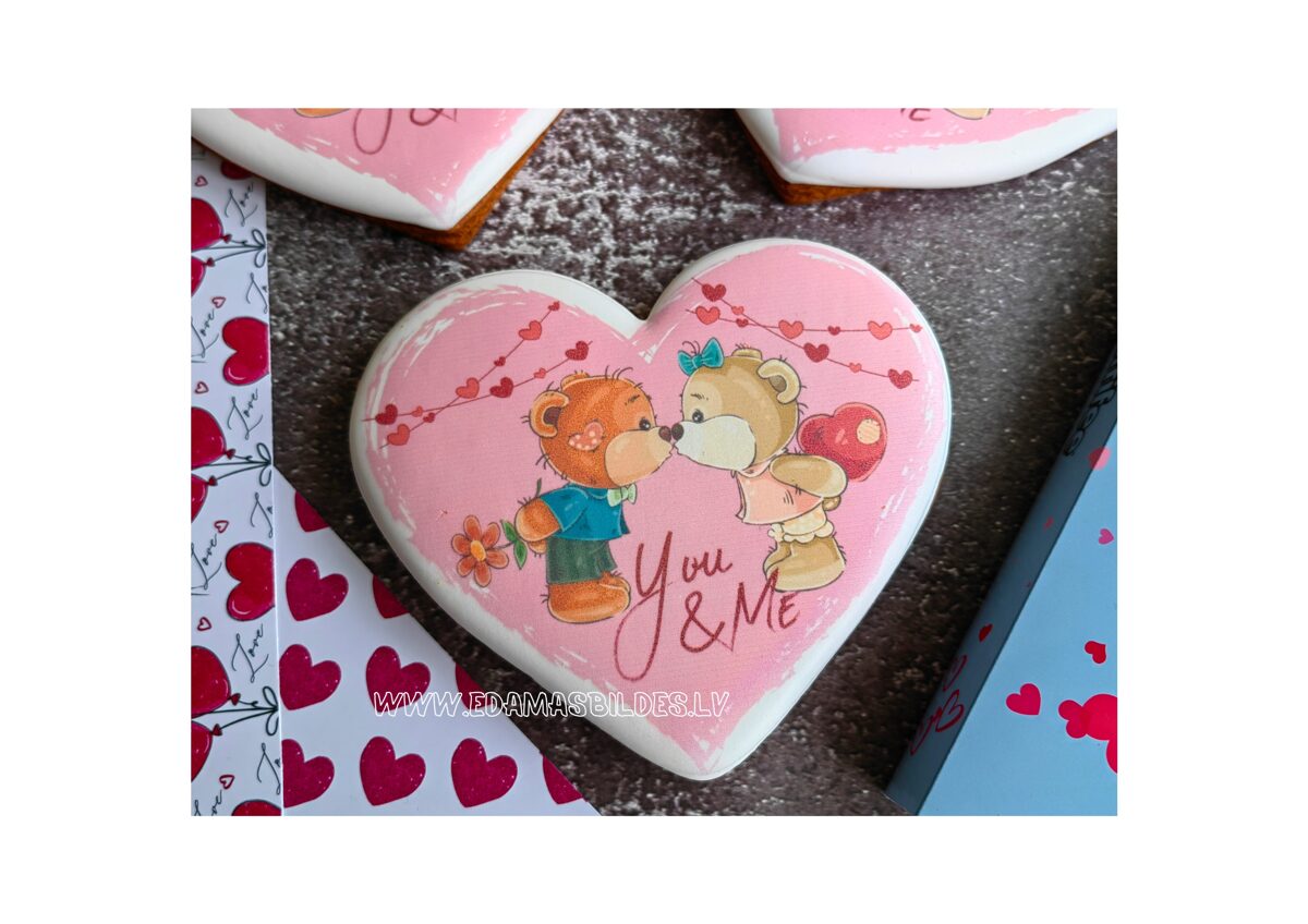 Mājas ingvera cepums "Sirsniņa Lāčuki" - Dizaina cepumi - Veikals ...